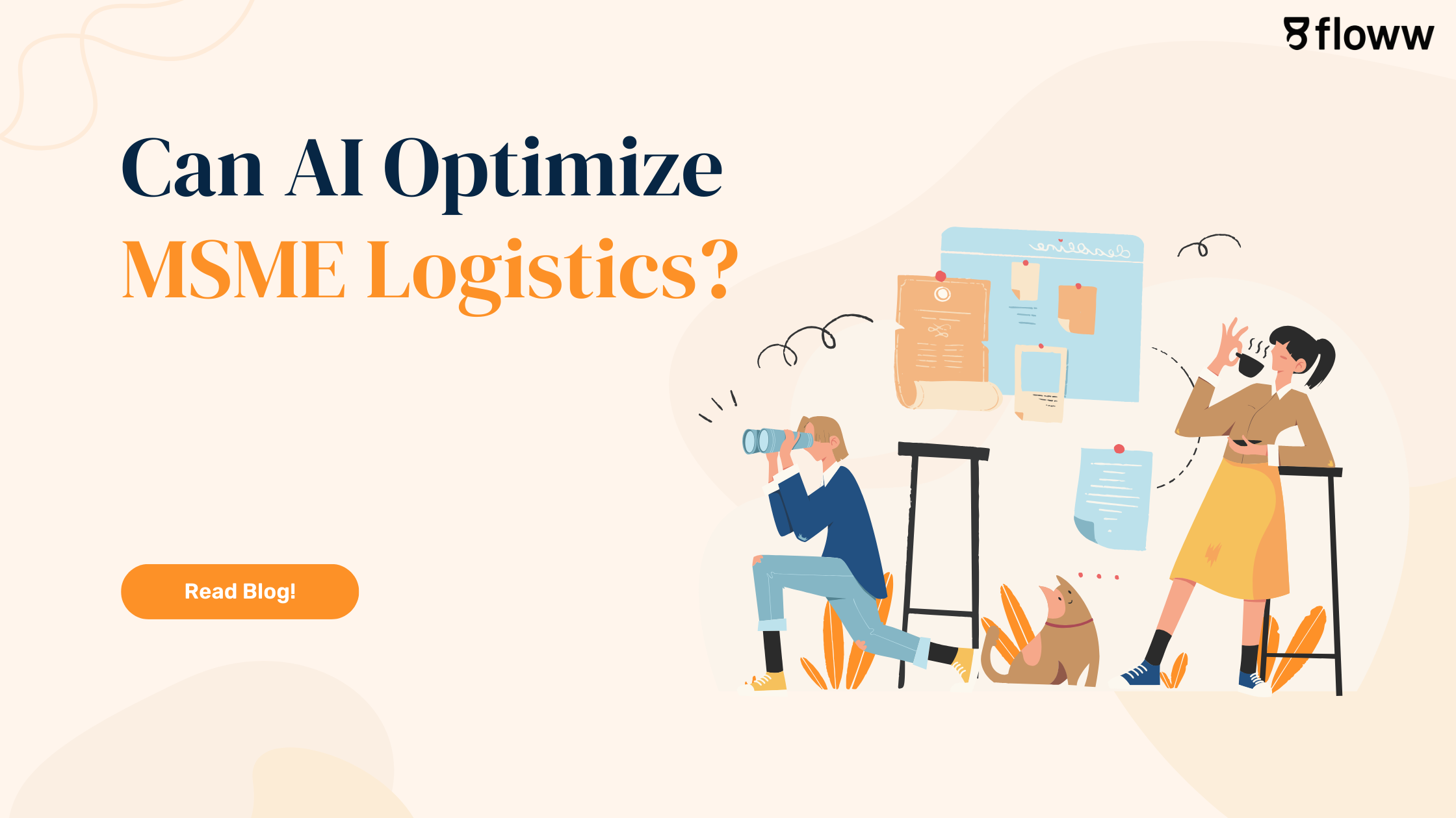 How AI Optimizes Logistics for MSMEs
