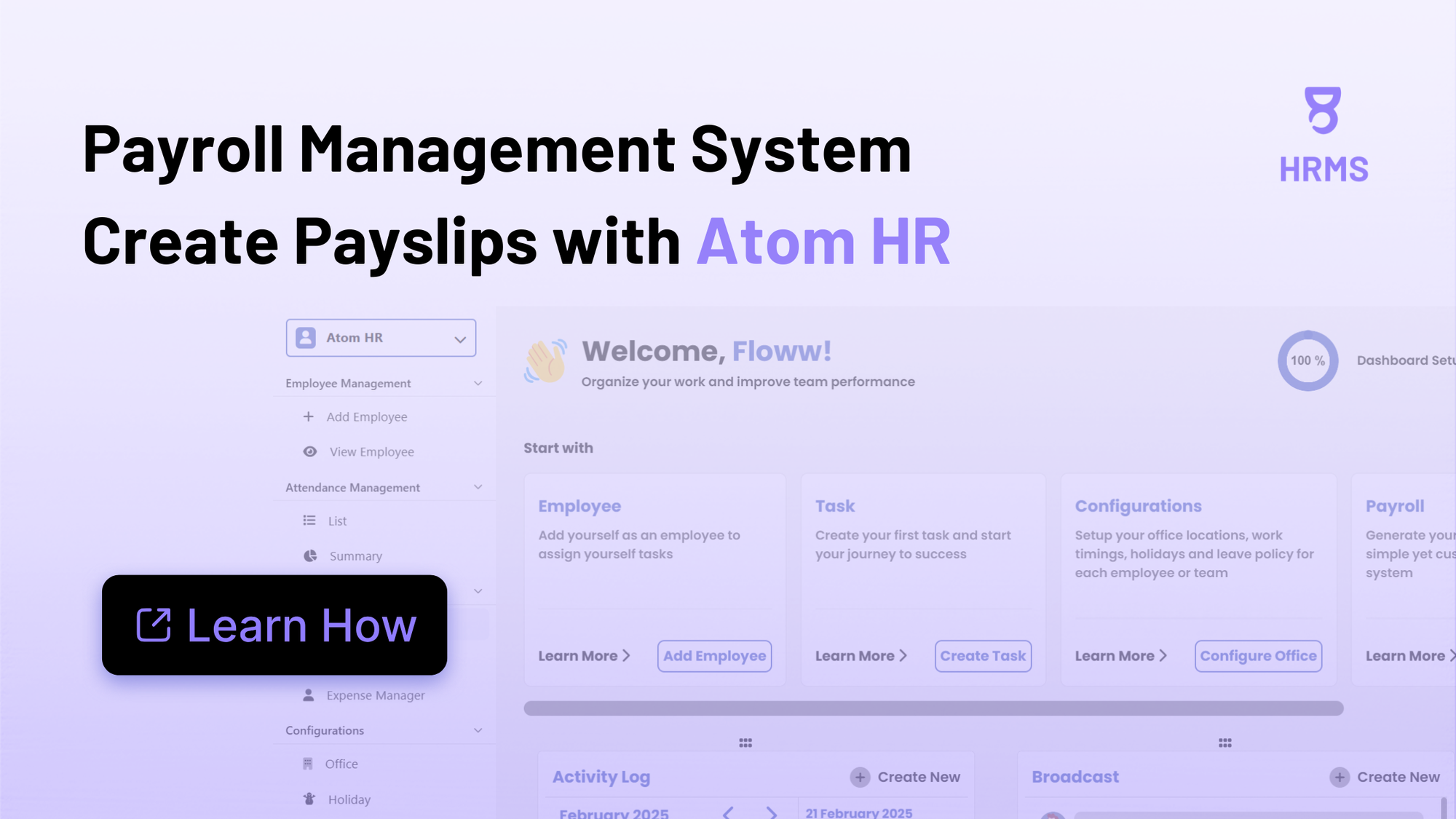 Set Up Payroll: Step-by-Step Payslip Creation with Atom HR